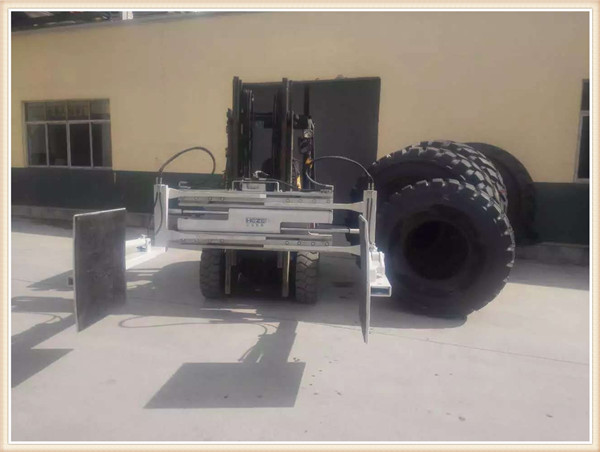 Big Diameter Tyre Clamp Forklift Wheel Lift Attachment Lift Truck ...